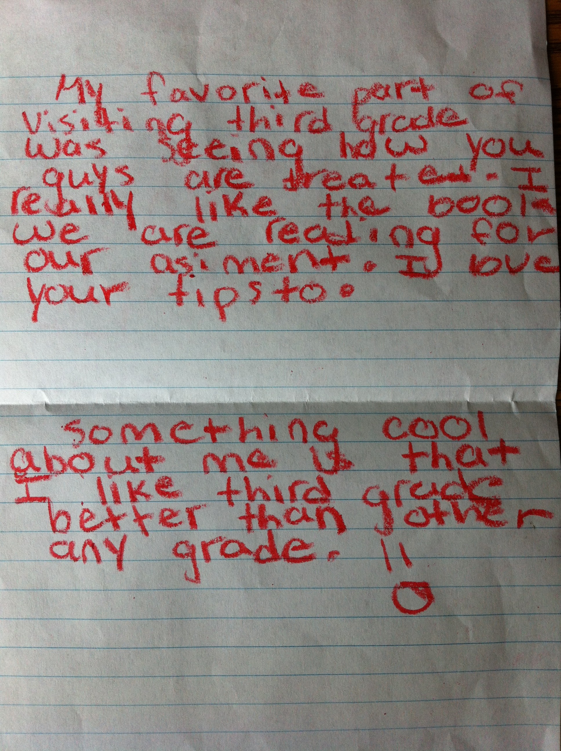 Moving Up Day! - Always A Lesson