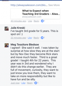 What to Expect when Teaching 3rd Graders - Always A Lesson