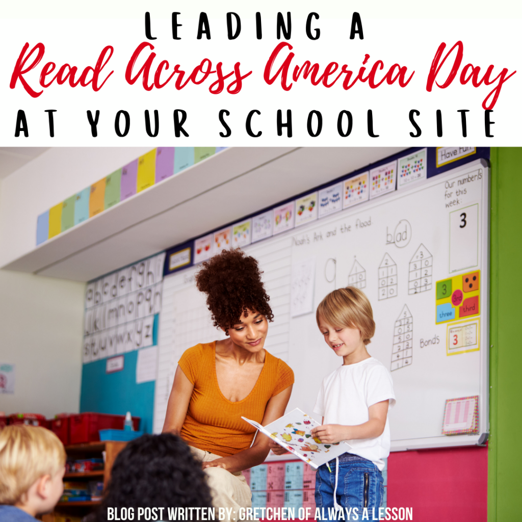 Leading a Read Across America Day at your School Site - Always A Lesson