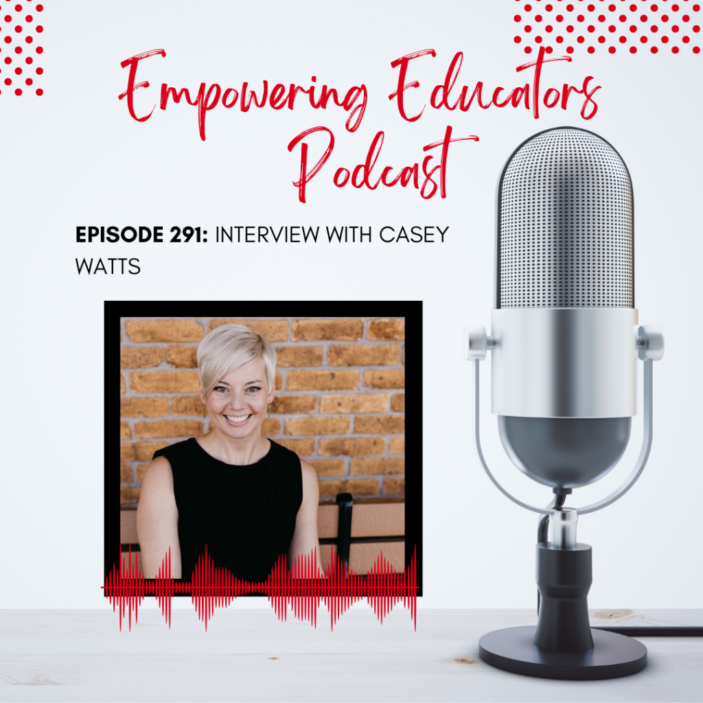 291: Growing into Leadership with Casey Watts - Always A Lesson